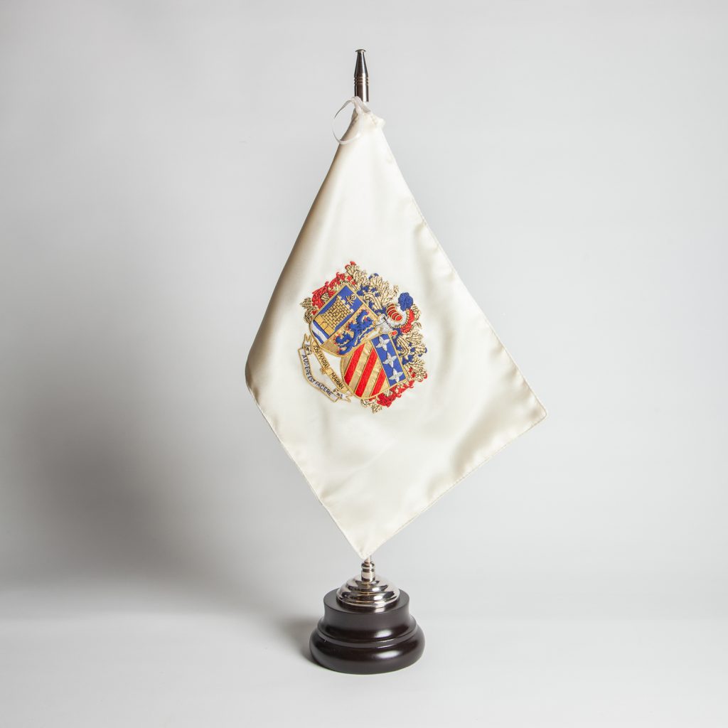 Bandera de sobremesa Heráldica personalizada