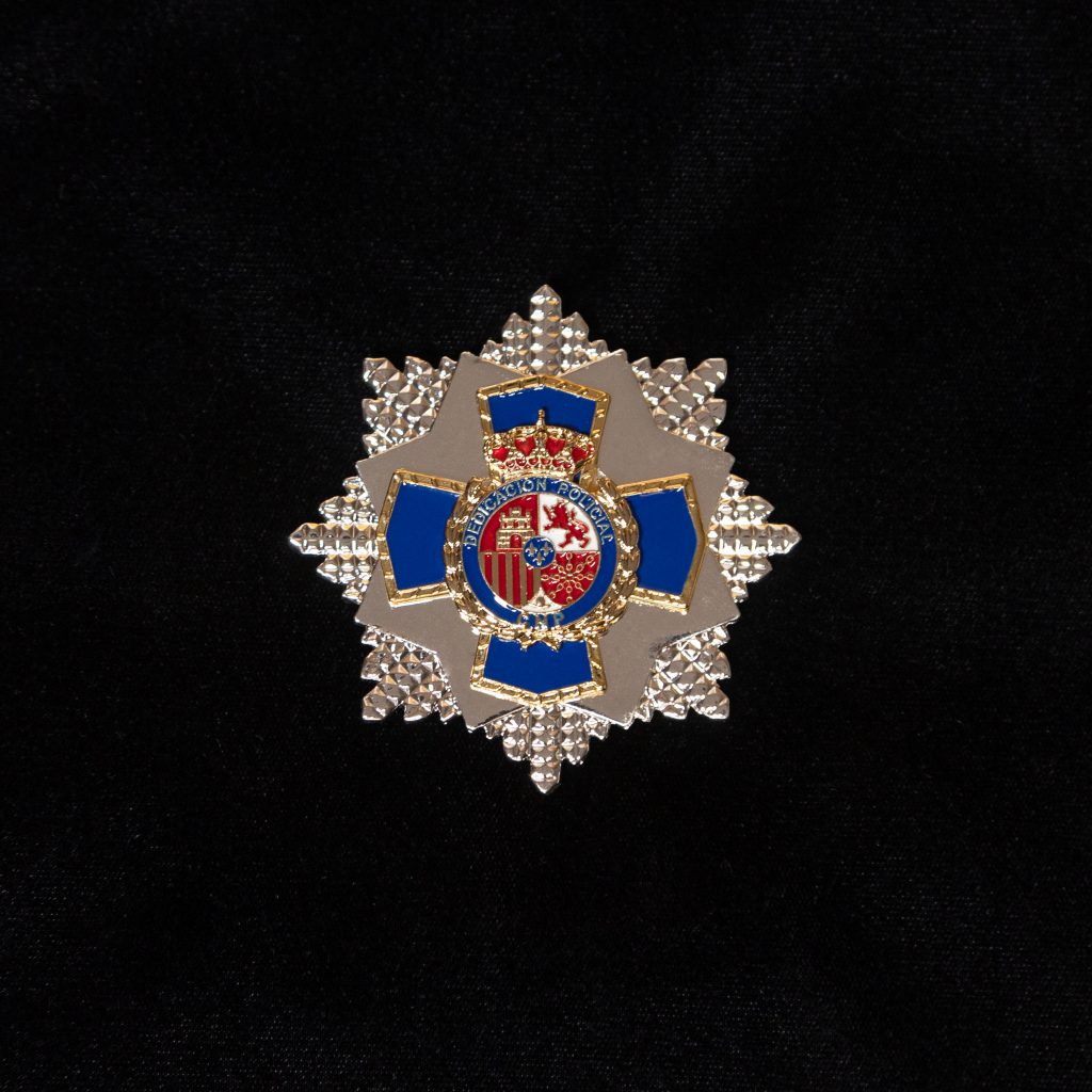 Placa Dedicación Policial 35 años